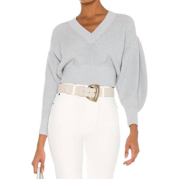 IRO | Sweaters | New Iro Kiria Sweater In Blue Grey | Poshmark